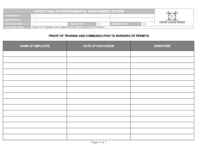 Ultimate Mechanical Auto Workshop Safety File Template Kit – Griffin ...